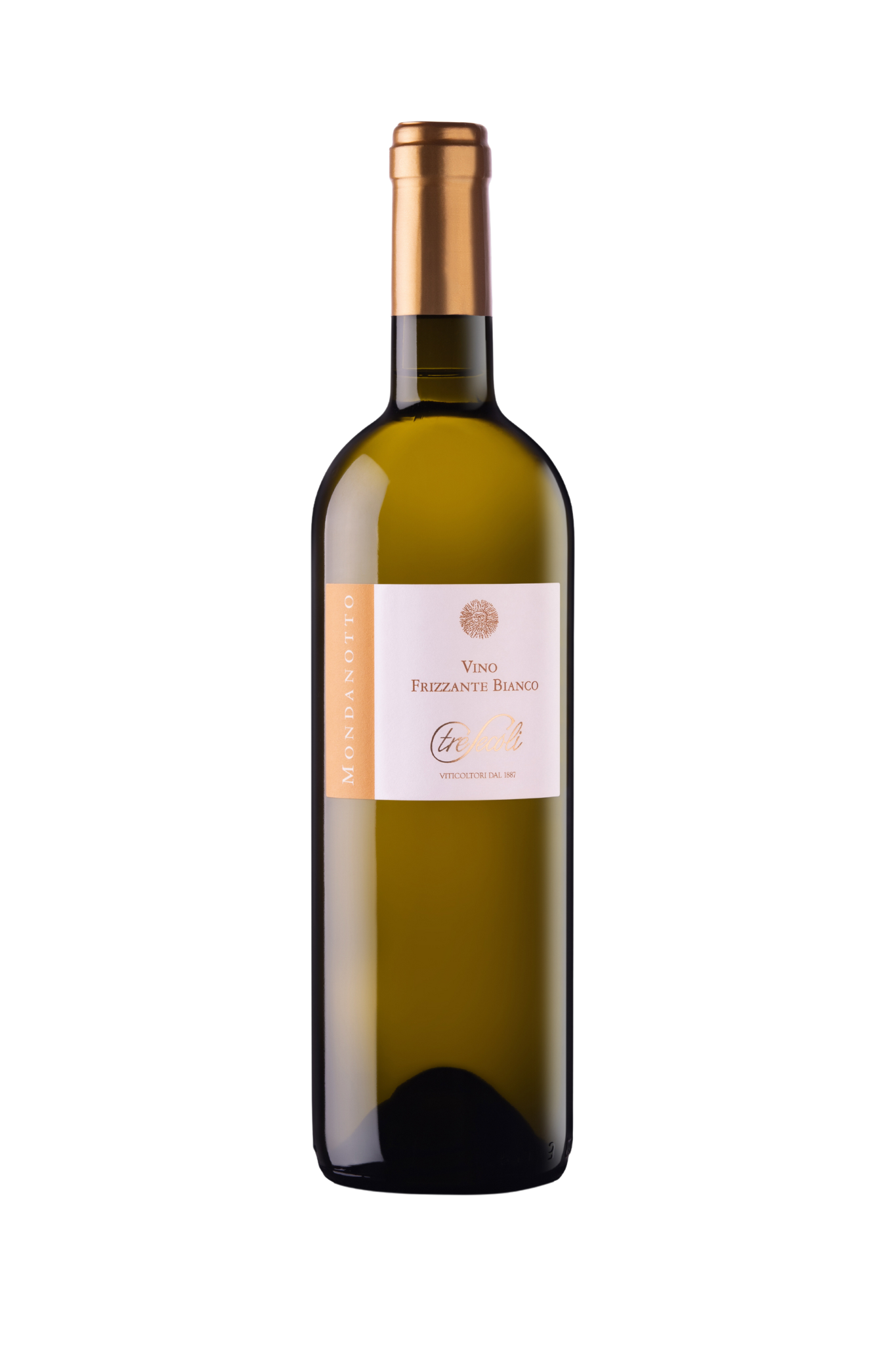 Tre Secoli Vino Frizzante Bianco Mondanotto | tresecoli.com